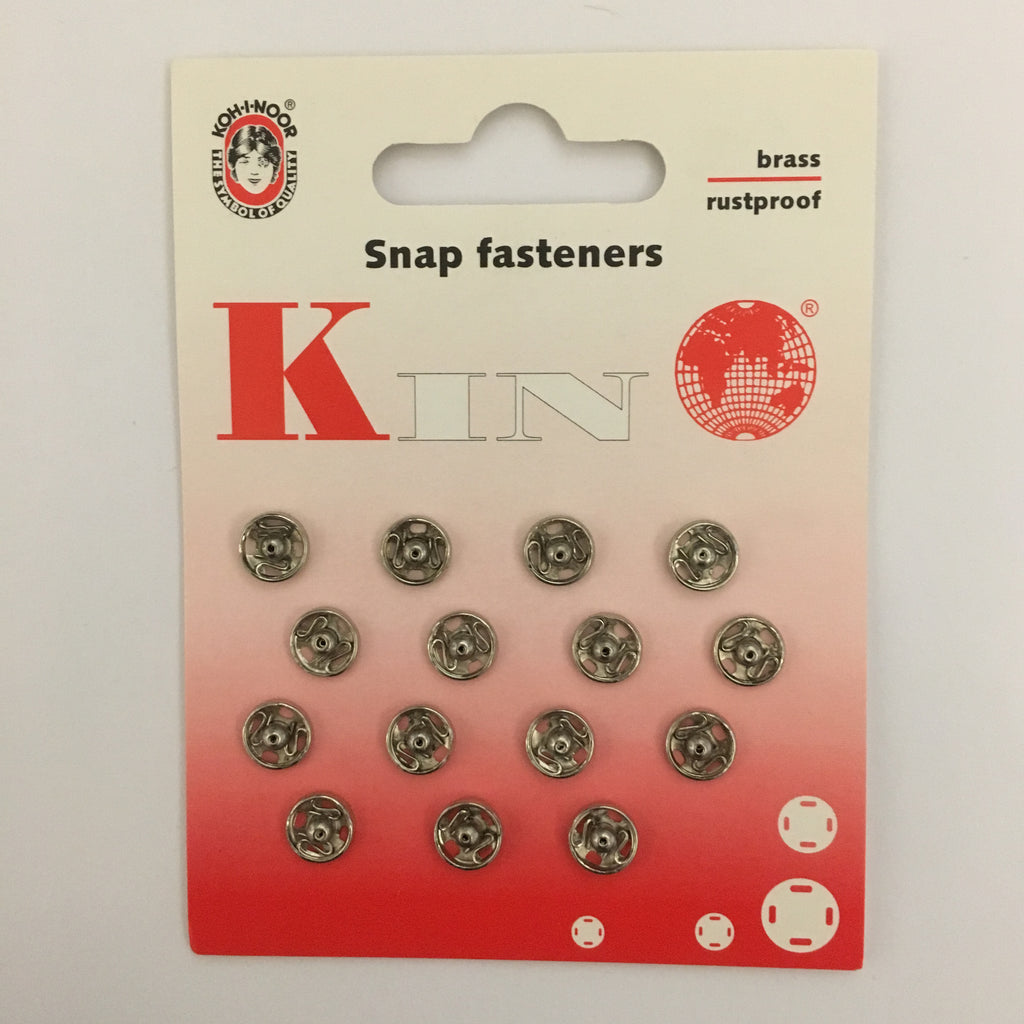 Silver Snap Fasteners – FabricBazaar